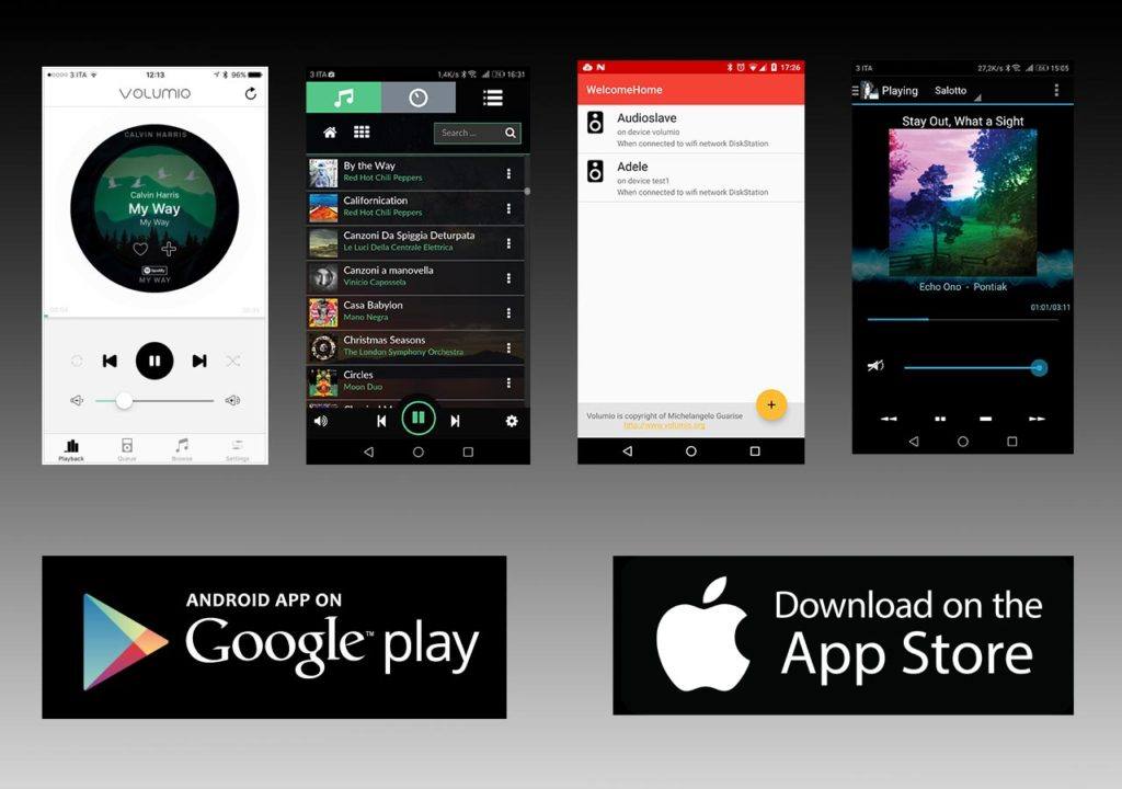 Volumio mobile apps: the perfect Android and iOS Companions for your music player - Volumio